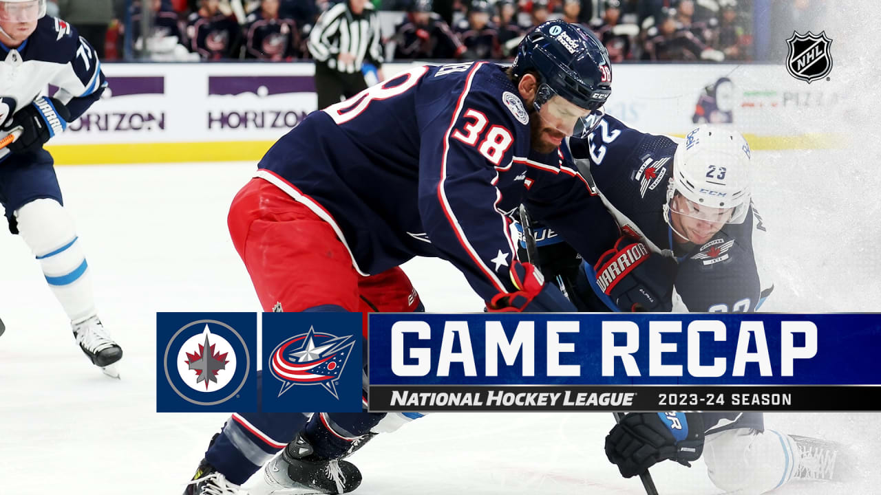 Jets score 4 in 2nd in win against Blue Jackets | NHL.com