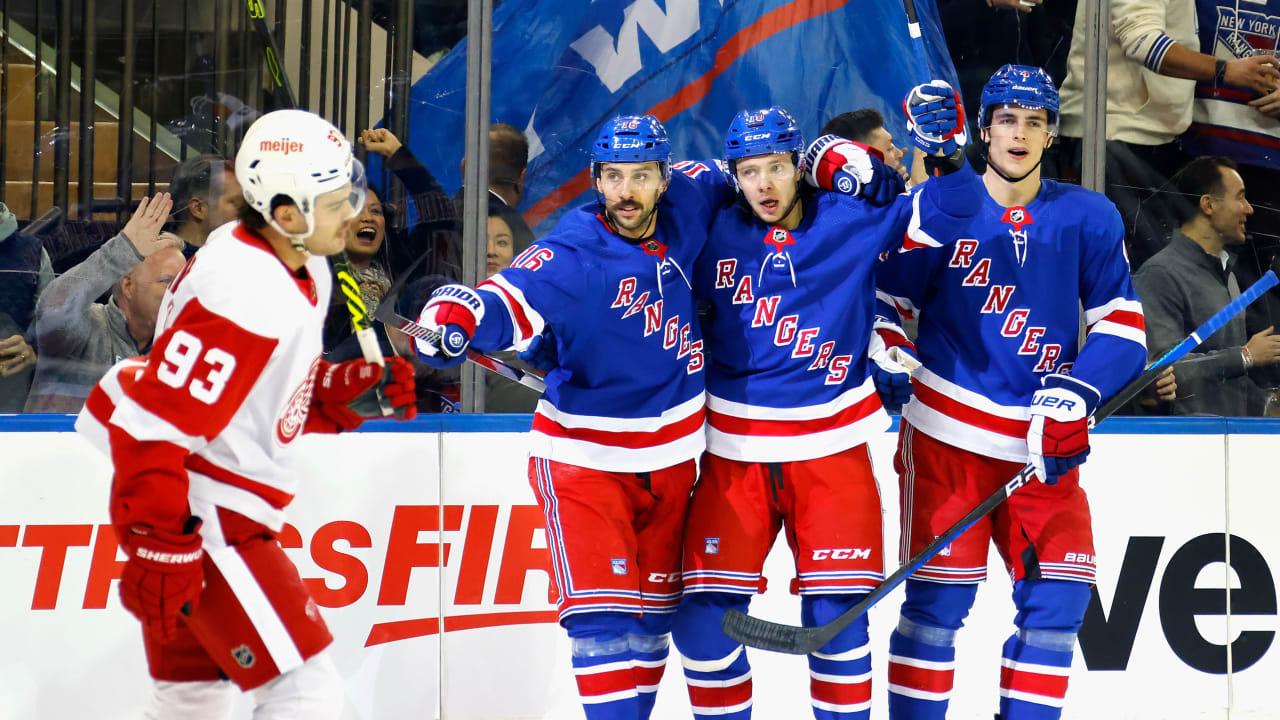 Další výhra. Rangers nezastavila ani marodka | NHL.com/cs