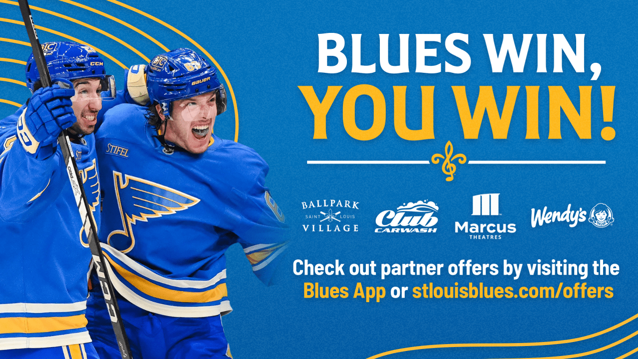 When the Blues win, you win this season | St. Louis Blues