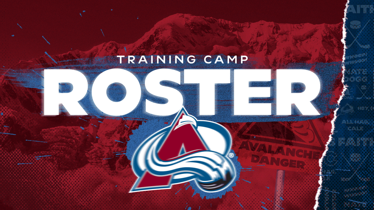 Avalanche Announce 2024 Training Camp Roster | Colorado Avalanche