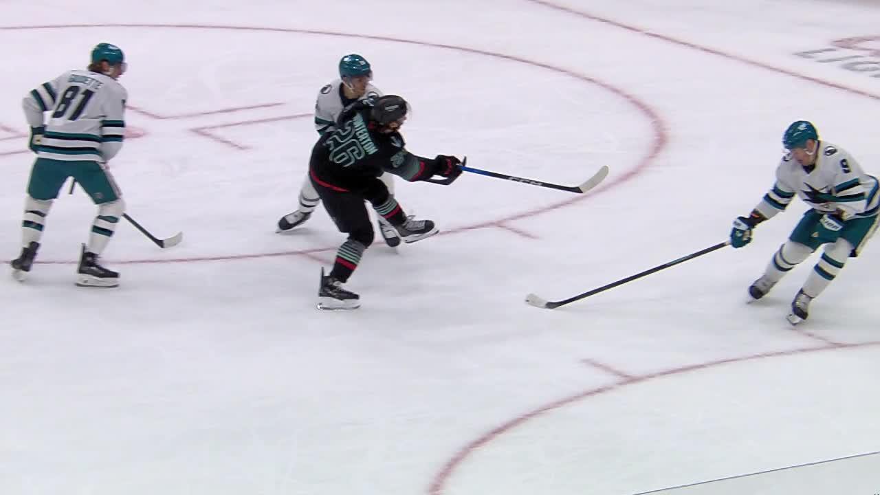 SJS@SEA: Winterton scores goal against Yaroslav Askarov | Seattle Kraken