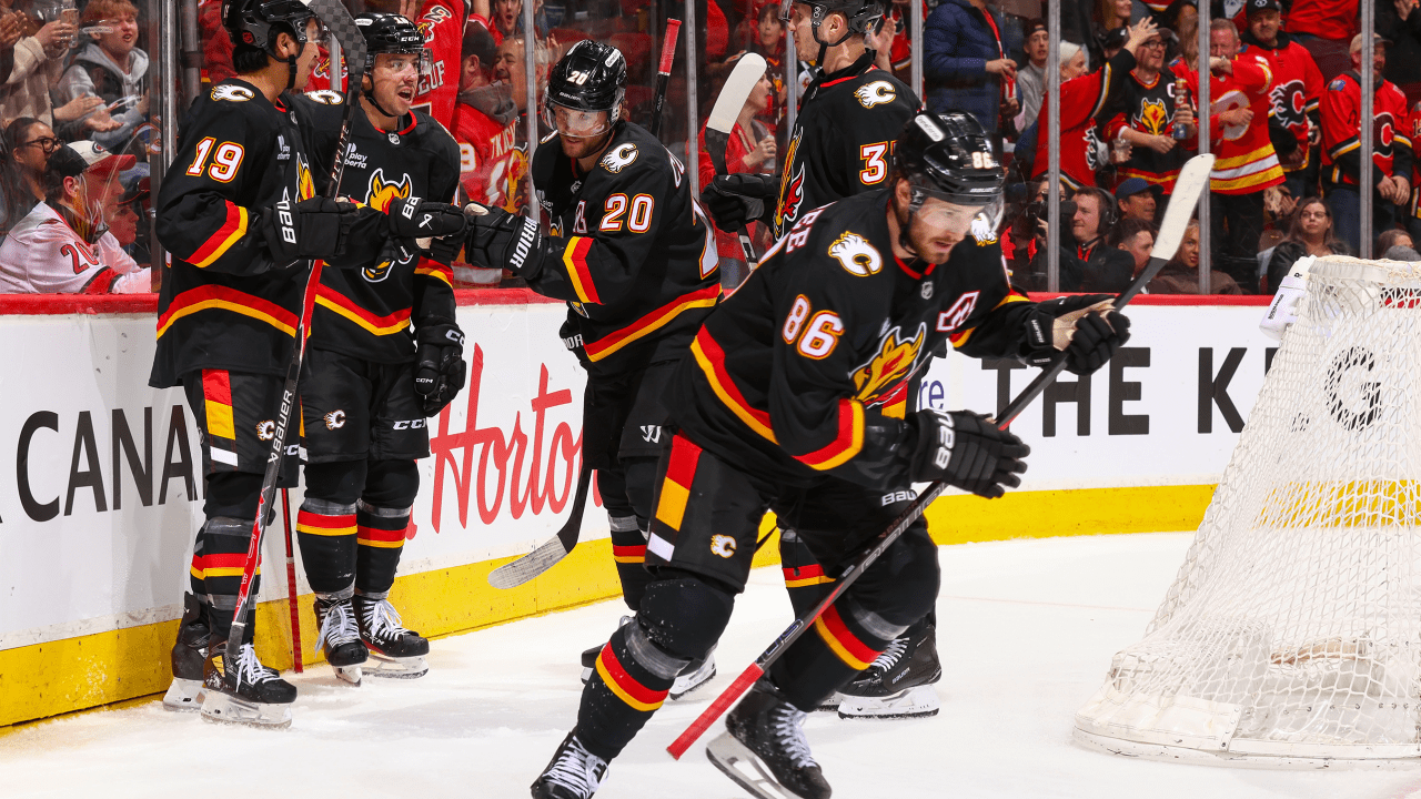 Farabee has 3 points, Flames hold off Hurricanes to end 4-game skid ...