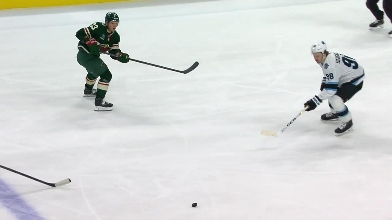 UTA@MIN: Zuccarello scores goal against Karel Vejmelka | Minnesota Wild