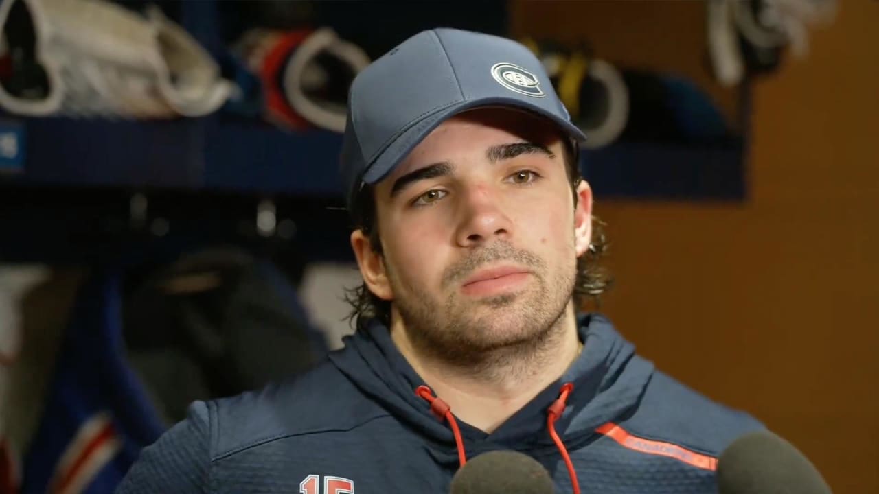 Postgame vs. WSH: Newhook | Montréal Canadiens