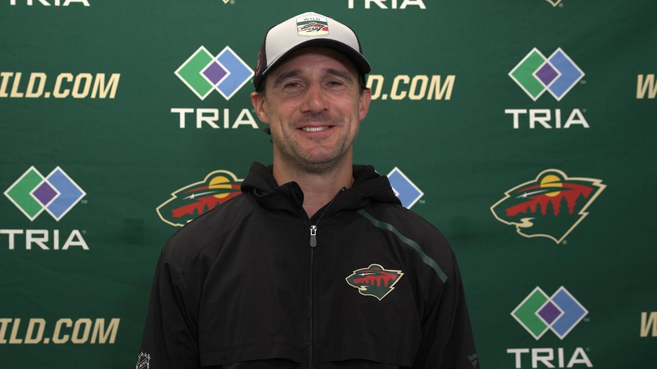 McLean at Practice 9/12 | Minnesota Wild