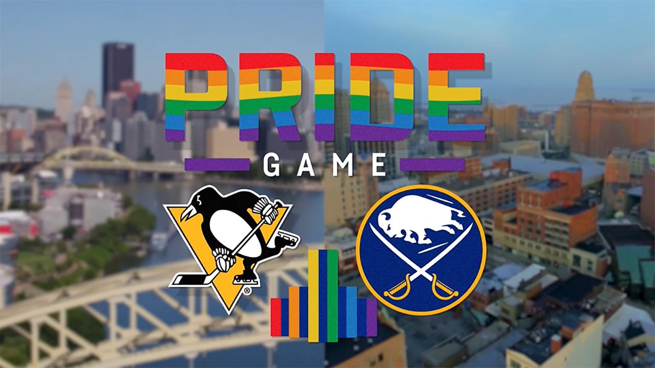 Sabres/Penguins Pride Game Intro | Buffalo Sabres