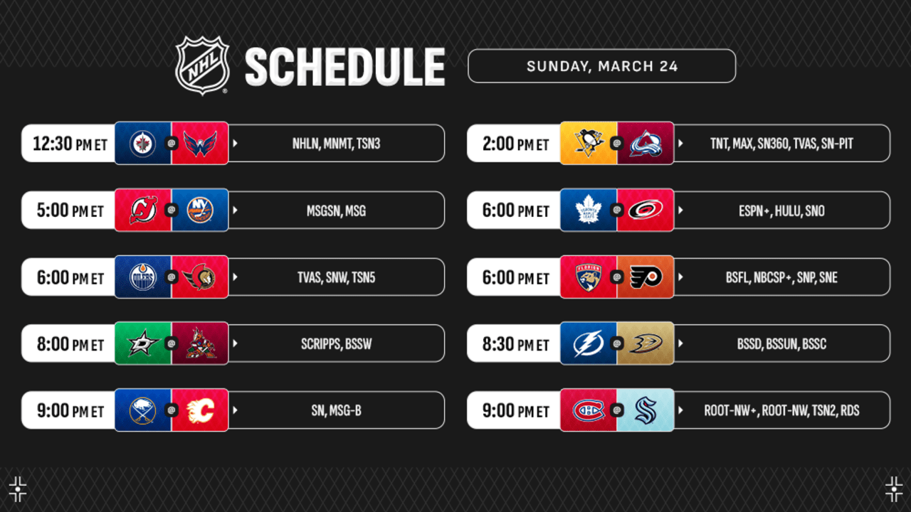 NHL Morning Skate for March 24 | NHL.com