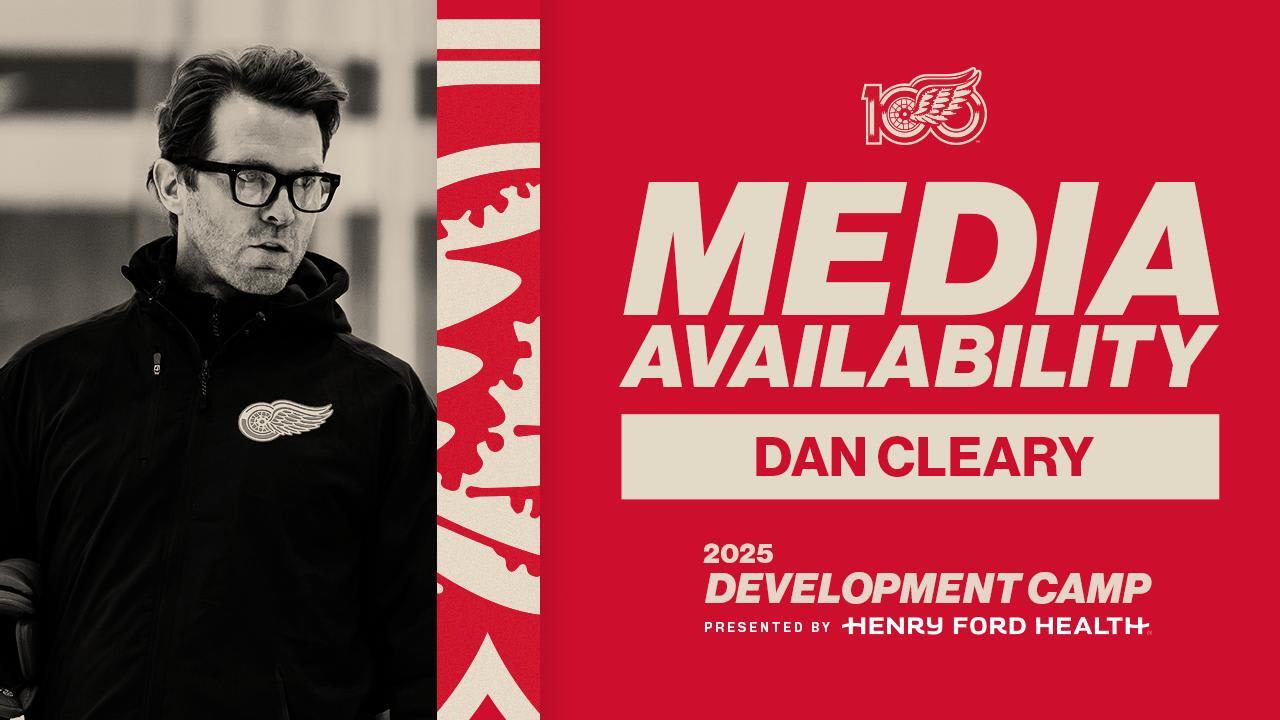 Dan Cleary Development Camp Day 4 | July 3, 2025 | Detroit Red Wings