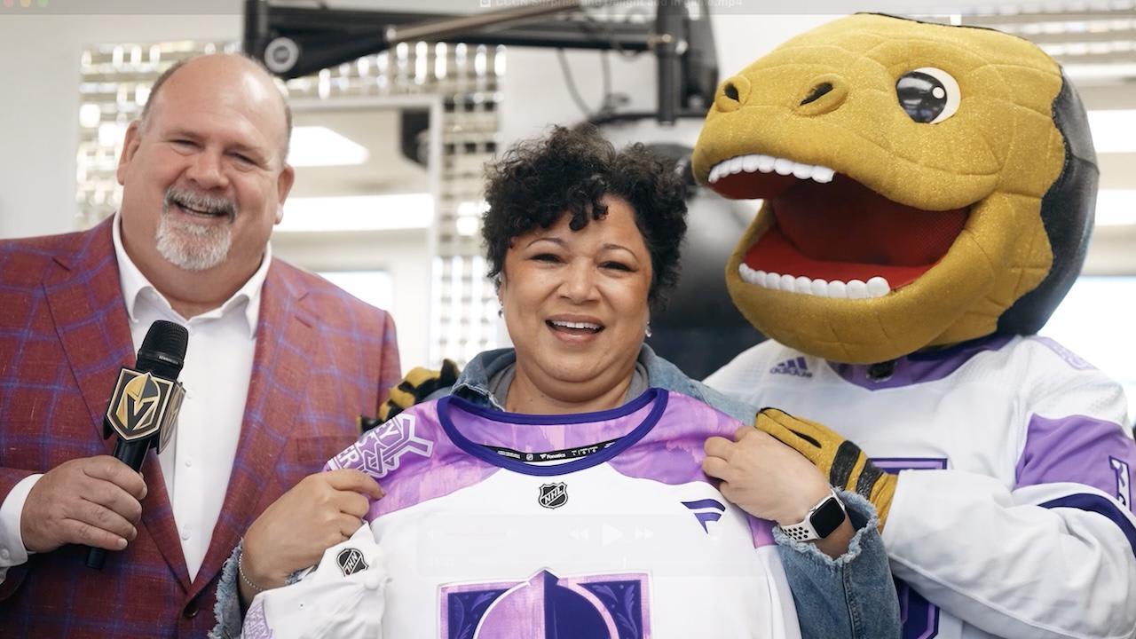 Surprising Danielle Green with CCCN! ️ | Vegas Golden Knights