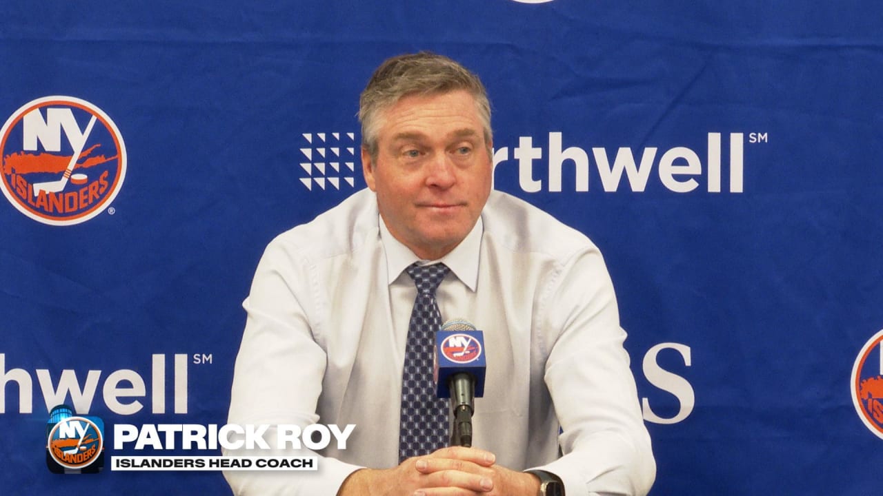 NYI 3 vs DAL 2 (OT): Patrick Roy | New York Islanders