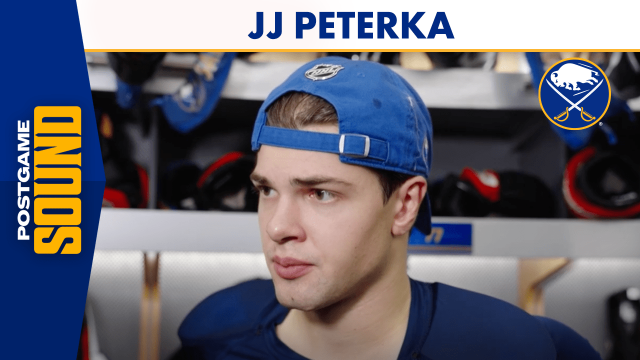 Peterka Postgame vs. COL | Buffalo Sabres