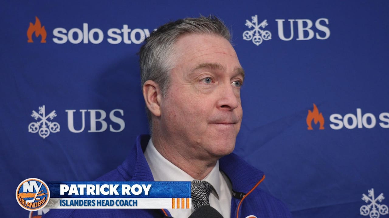 NYI at OTT 12/8: Patrick Roy | New York Islanders