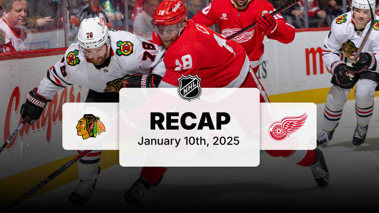 CHI at DET | Recap | NHL.com