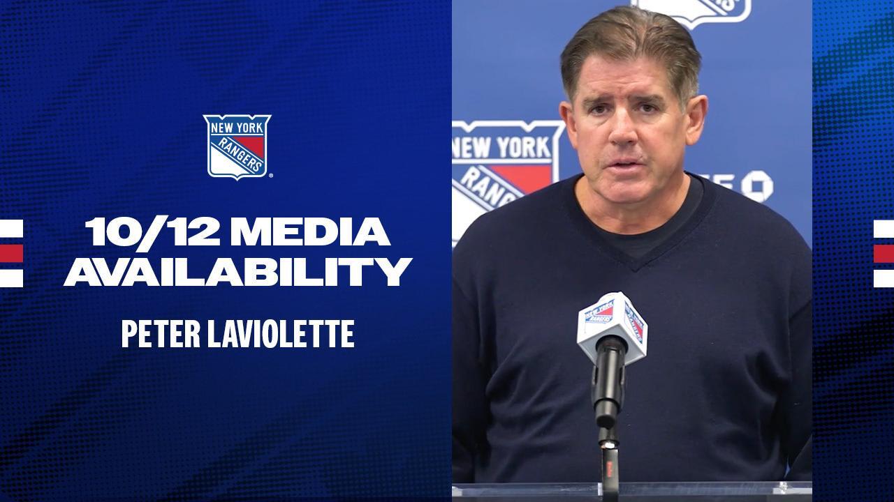 Pregame: Laviolette | New York Rangers