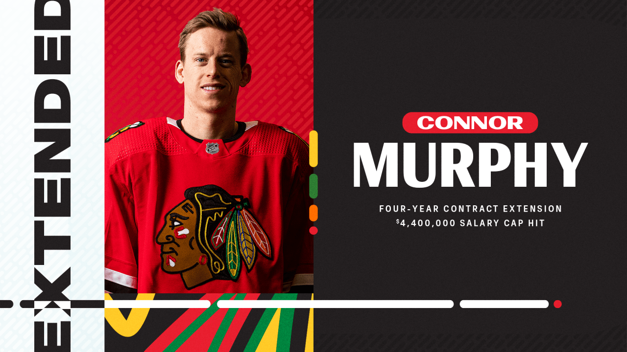 RELEASE: Connor Murphy Signs Four-Year Contract Extension | Chicago ...