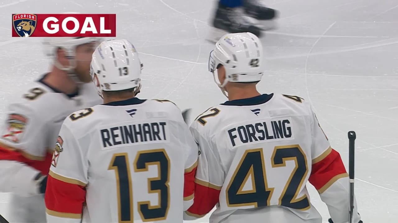 FLA at TOR: Forsling laser for lead | Florida Panthers