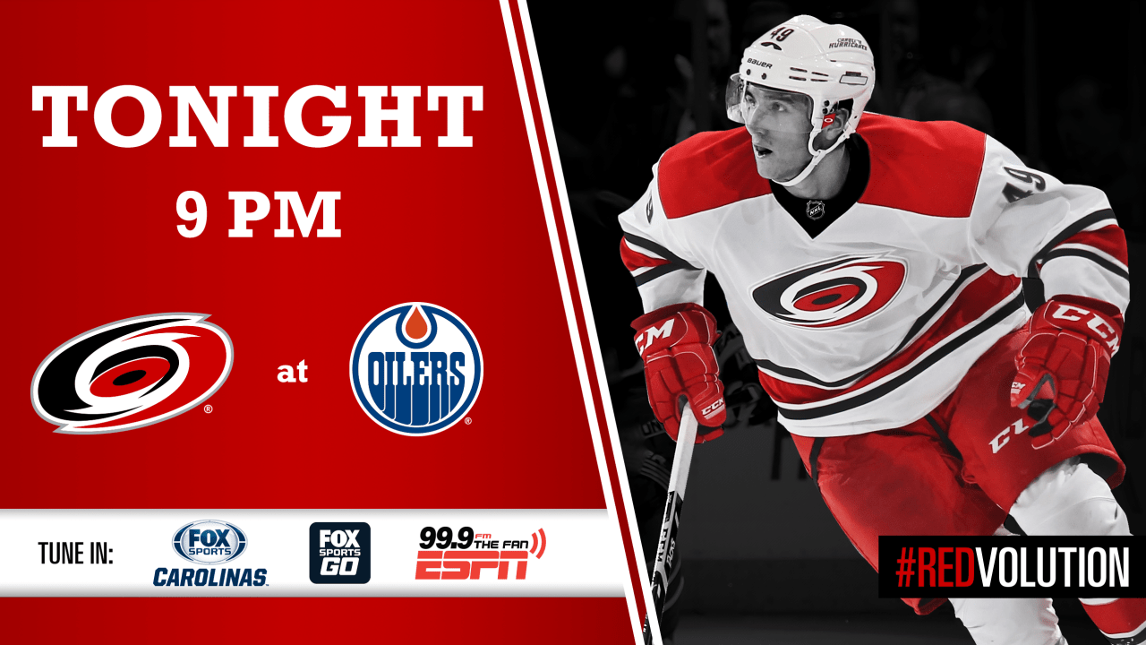 Gameday: Hurricanes at Oilers | Carolina Hurricanes