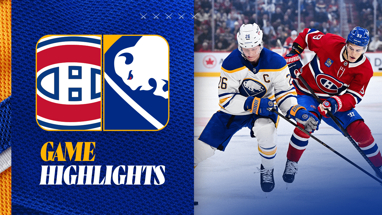 HIGHLIGHTS | BUF at MTL | Buffalo Sabres