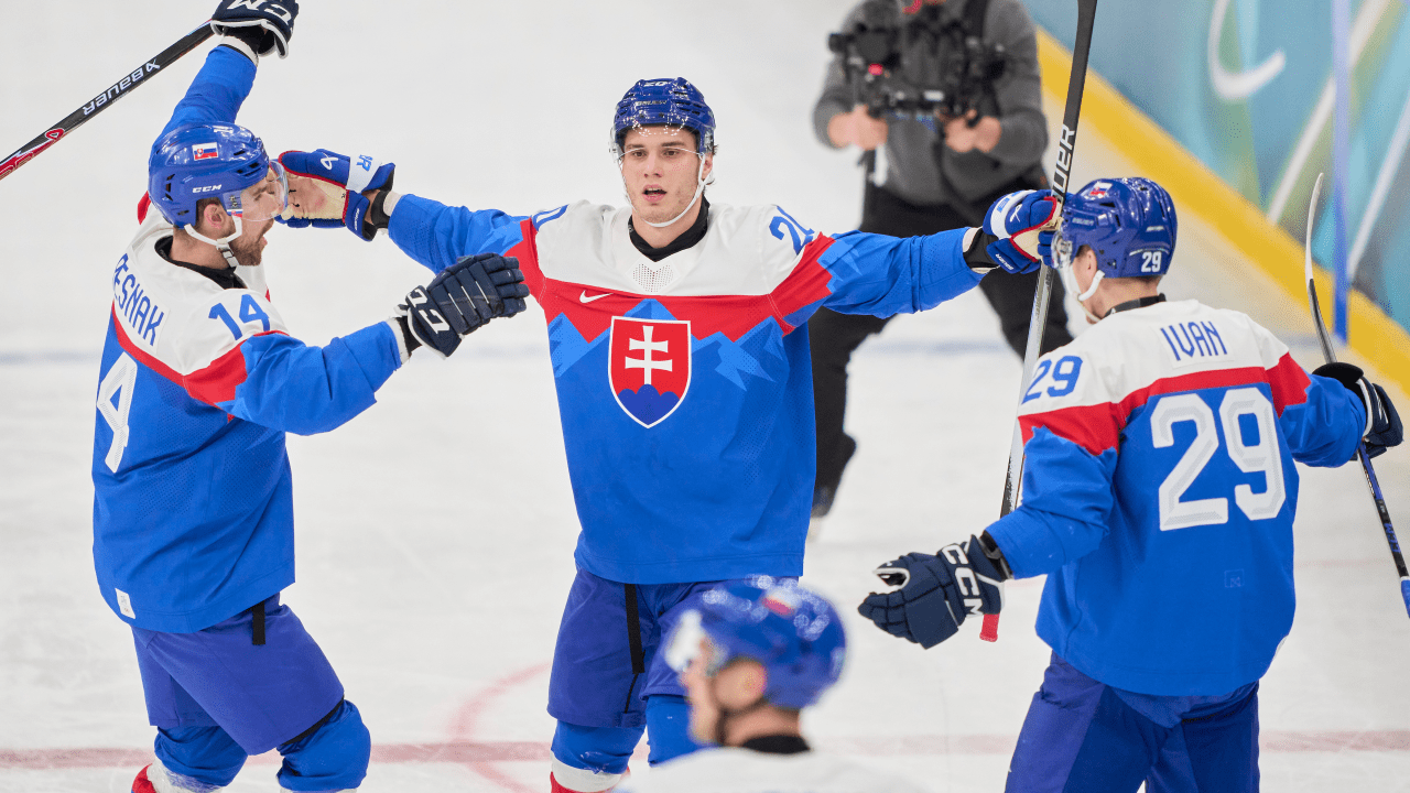 Slafkovsky and Slovakia open tournament with upset win over Finland ...