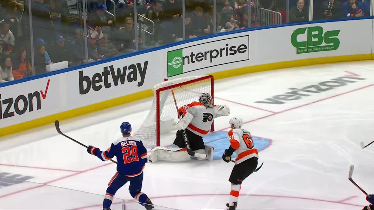 Nelson rétablit l'avance | Islanders de New York