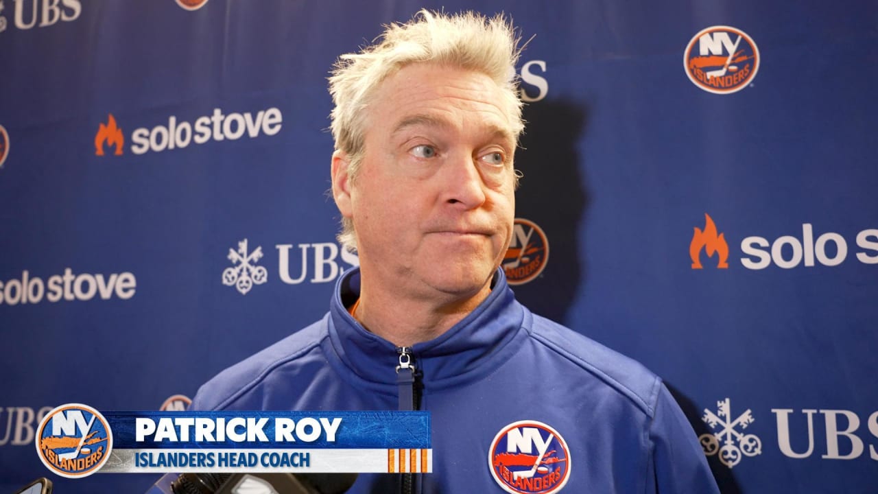 NYI vs VGK 1/9: Patrick Roy | New York Islanders