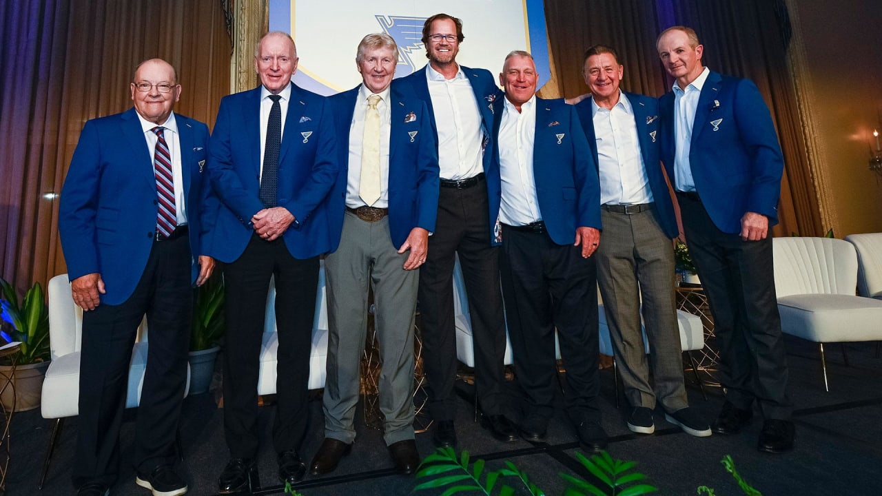 Blues celebrate inaugural Hall of Fame class | St. Louis Blues