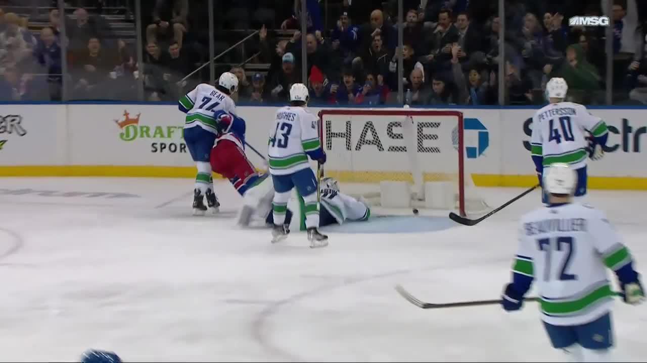 Lafrenière scores goal | New York Rangers