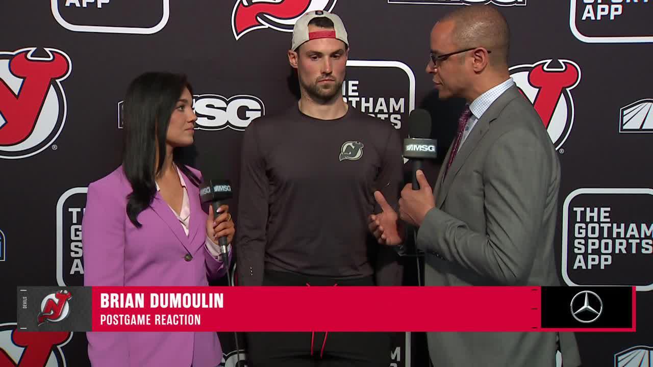 Dumoulin on MSG | POST-GAME 4.25.25 | New Jersey Devils