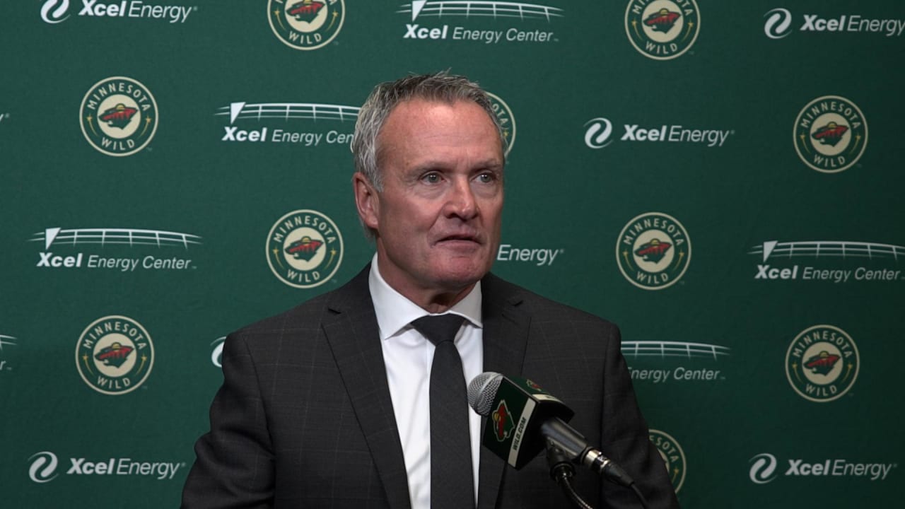 Evason Postgame vs EDM 10/24 | Minnesota Wild