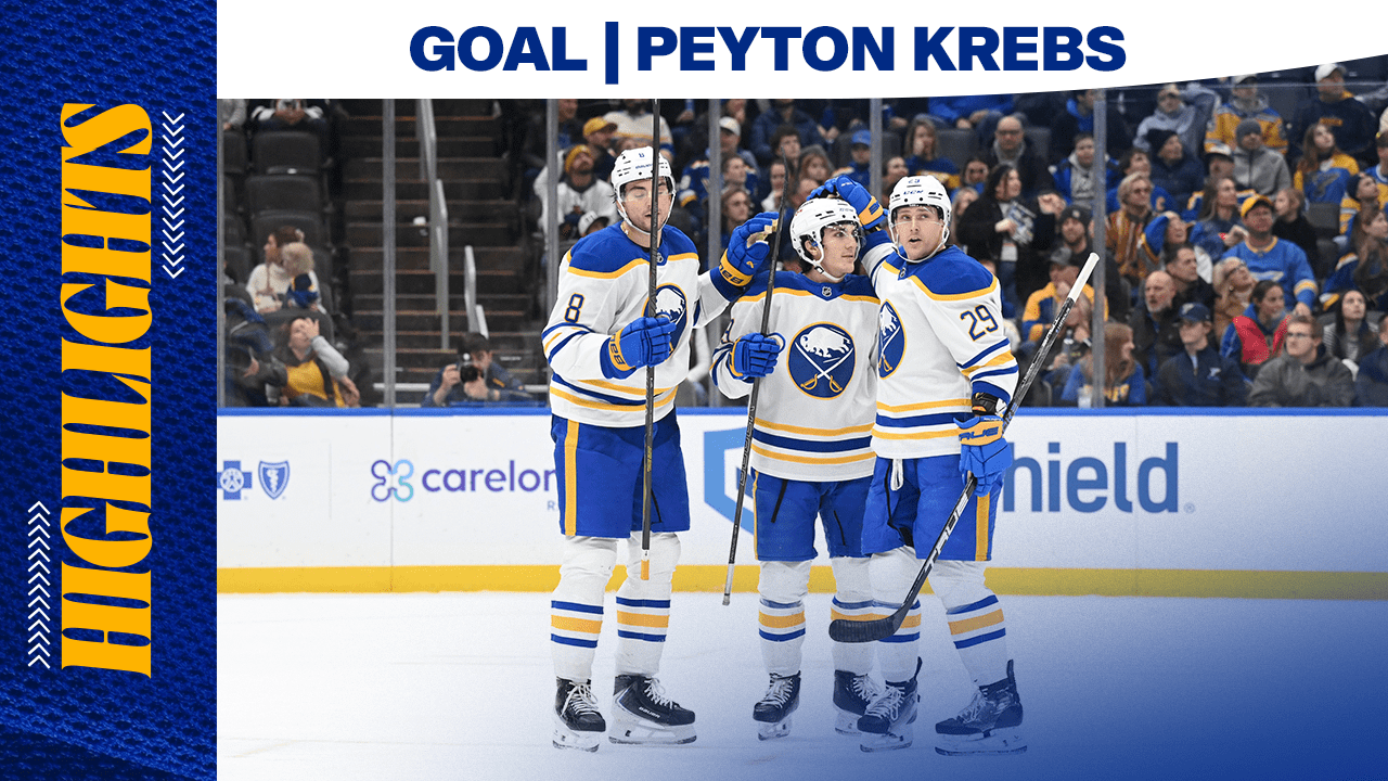 Krebs | Goal at STL | Buffalo Sabres