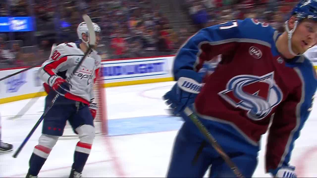 WSH@COL: Chychrun scores goal against Trent Miner | Washington Capitals