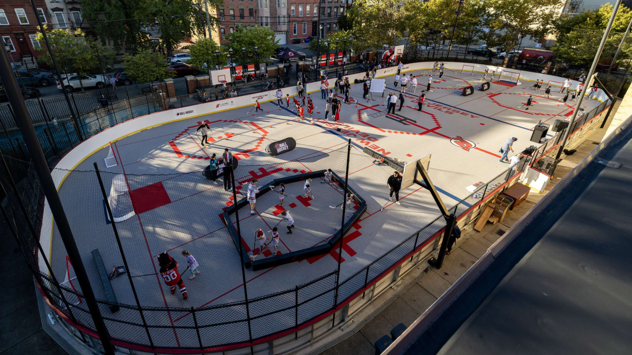Devils Unveil Newly Refurbished Hoboken Ball Hockey Rink | FEATURE ...