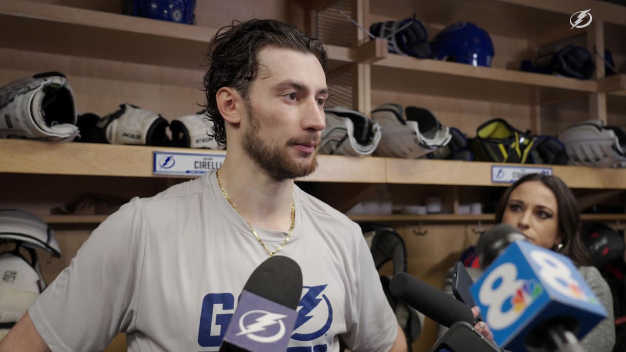 Cirelli | Postgame 4.1.24 | Tampa Bay Lightning
