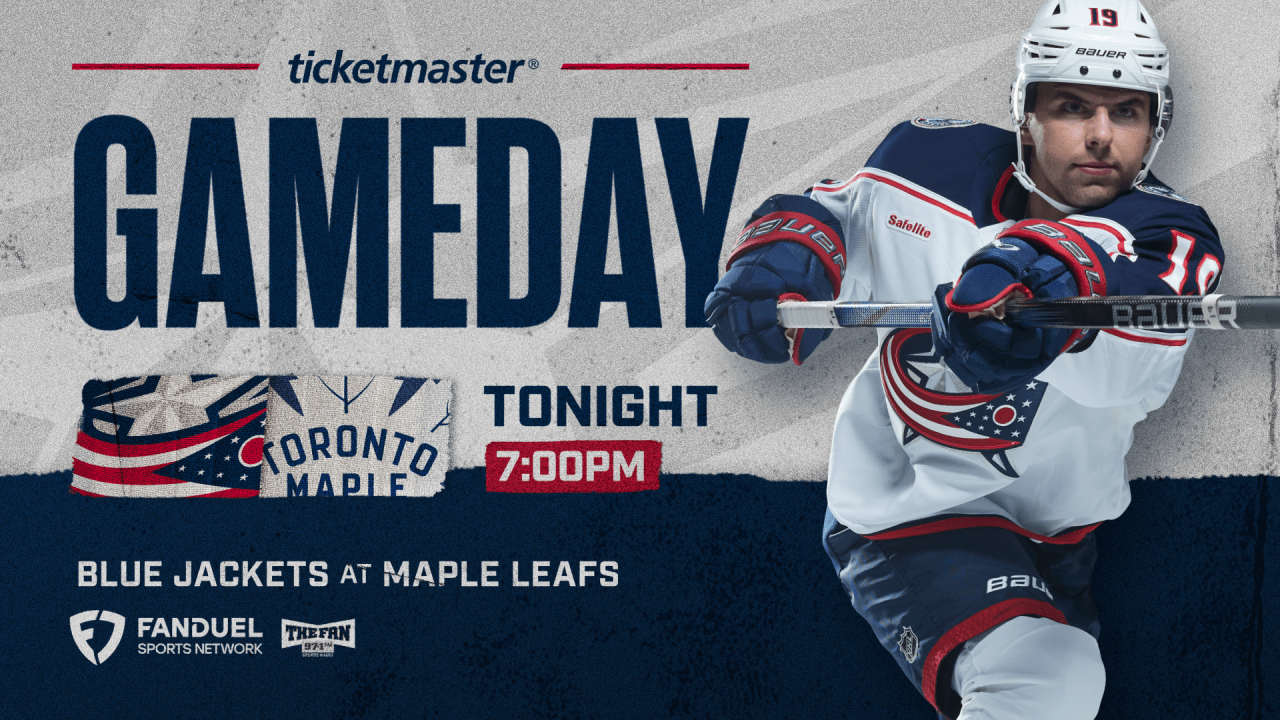PREVIEW: Blue Jackets head to Toronto for a critical game | Columbus ...