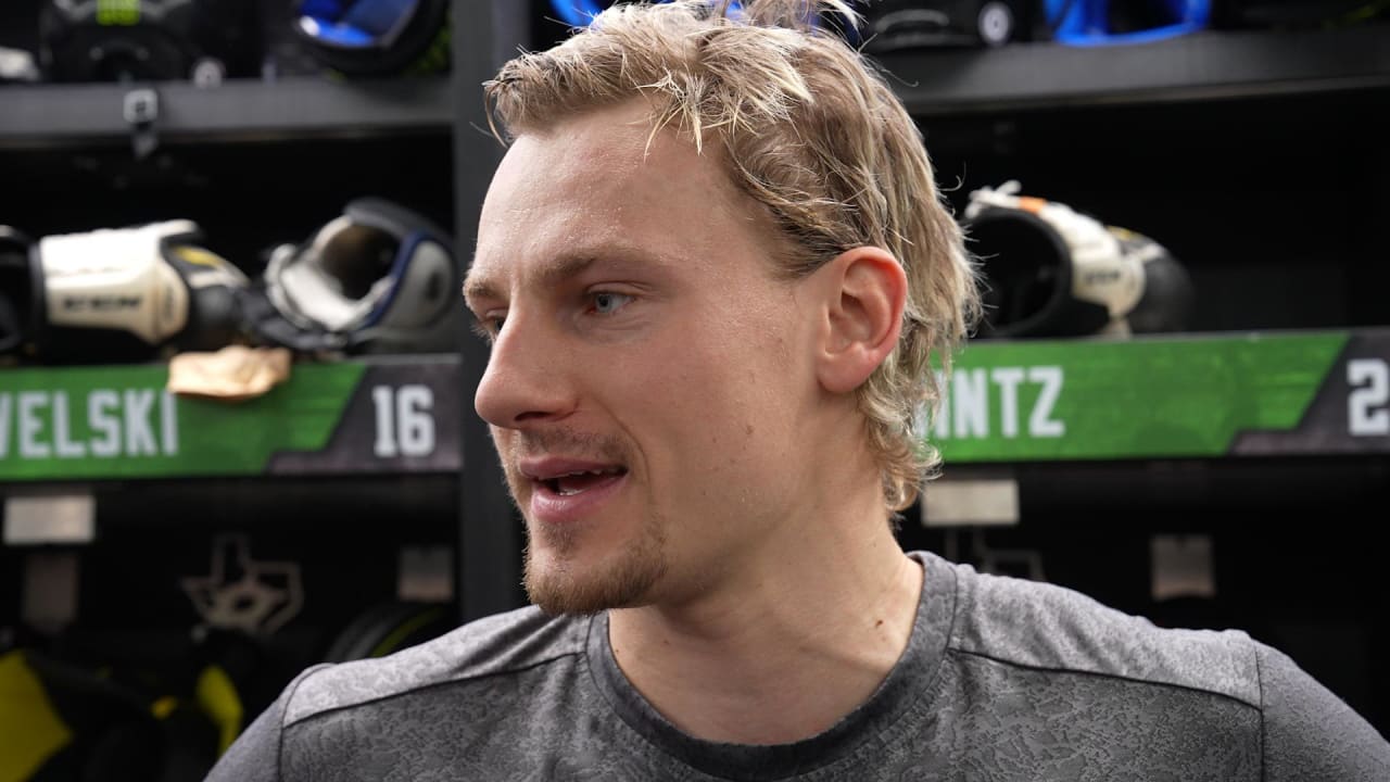 COL@DAL Pregame: Roope Hintz | Dallas Stars