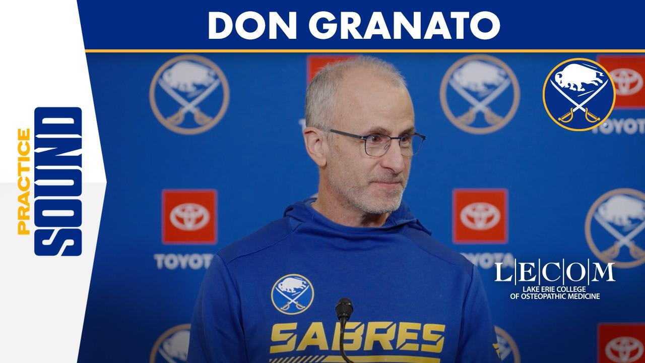 Don Granato After Practice | Buffalo Sabres