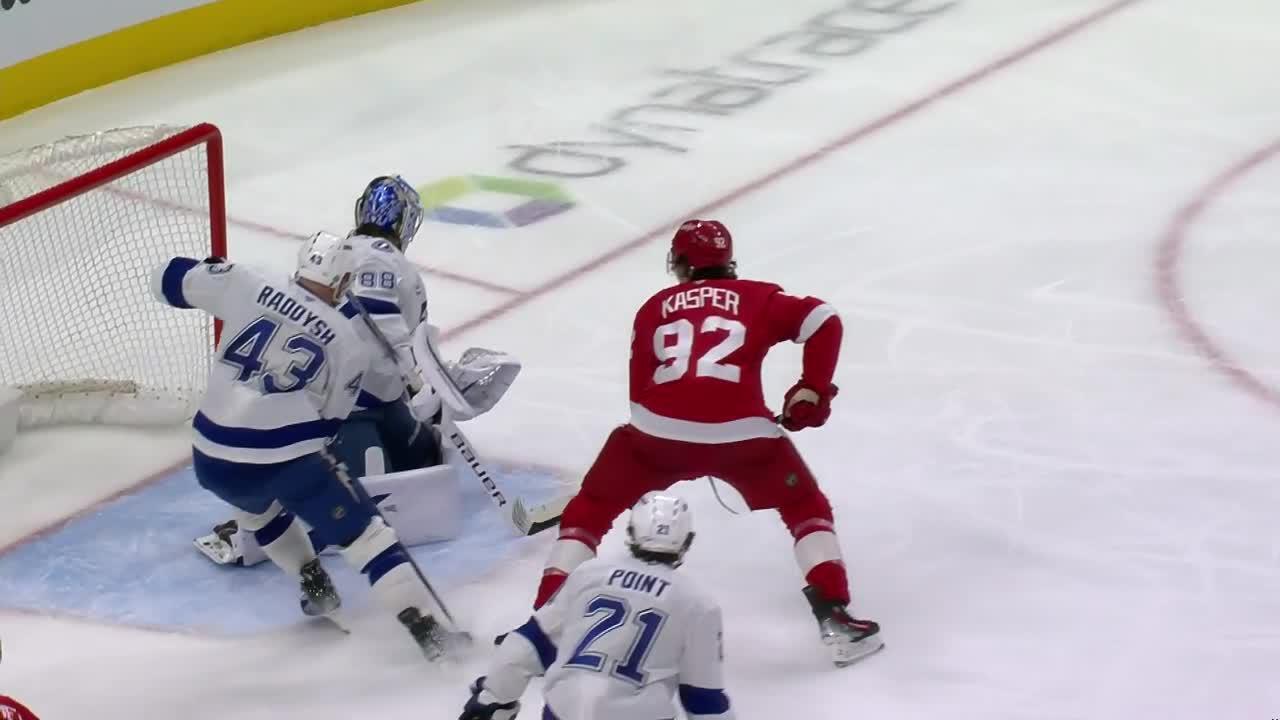 Kasper strikes first | NHL.com