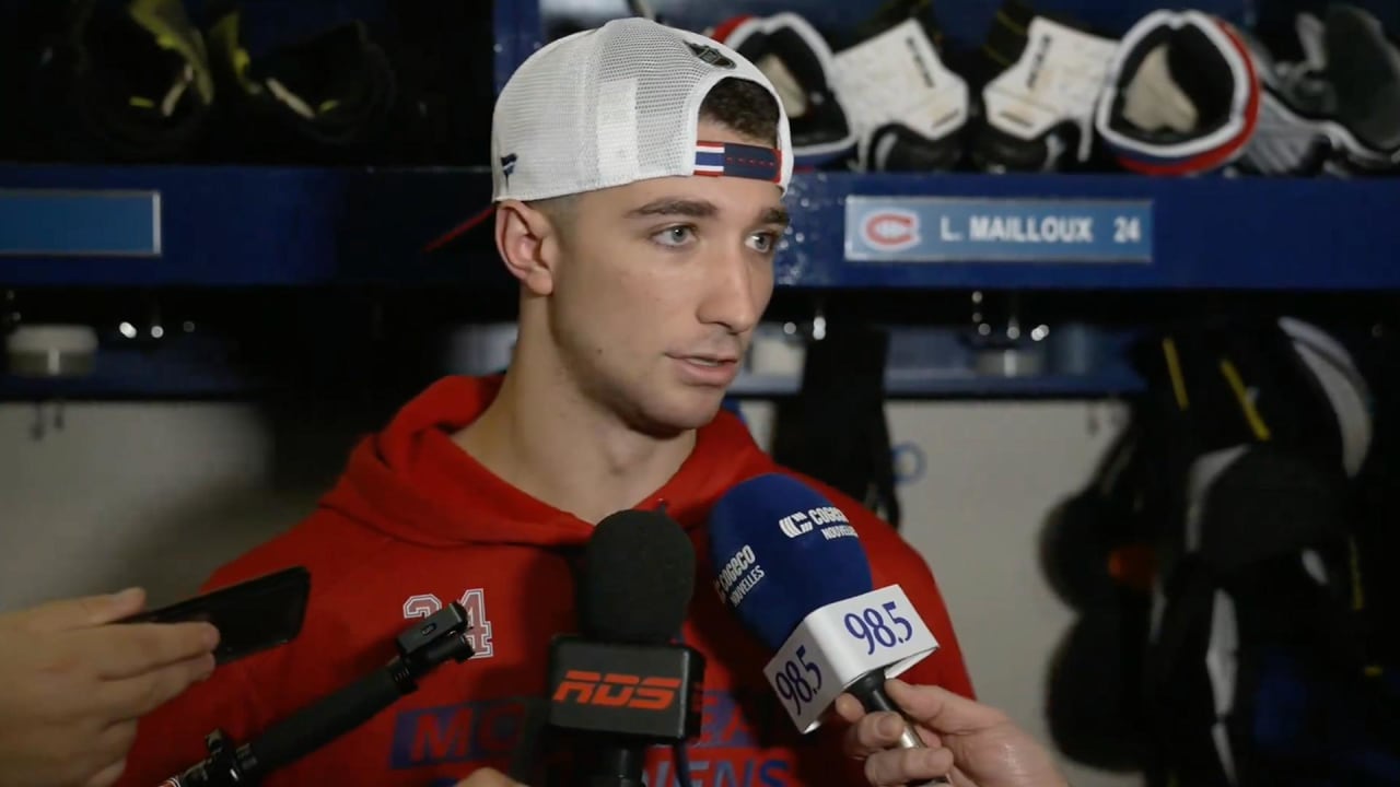 Media op: Mailloux | Montréal Canadiens