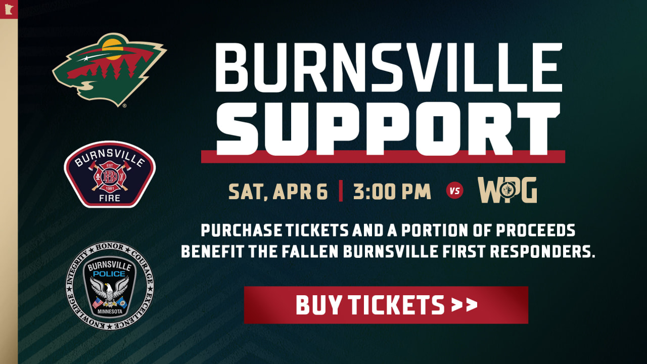 Minnesota Wild to Host Families of Fallen Burnsville First Responders ...