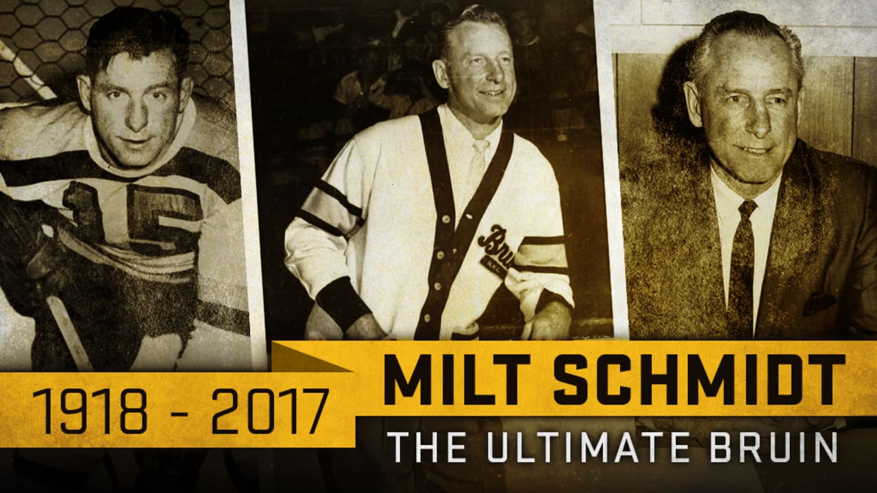 Milt Schmidt Passes Away At The Age of 98 | Boston Bruins