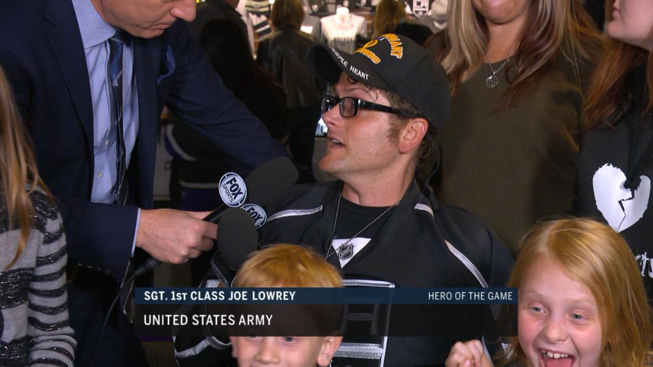 Interview with Sgt. Lowrey | Los Angeles Kings