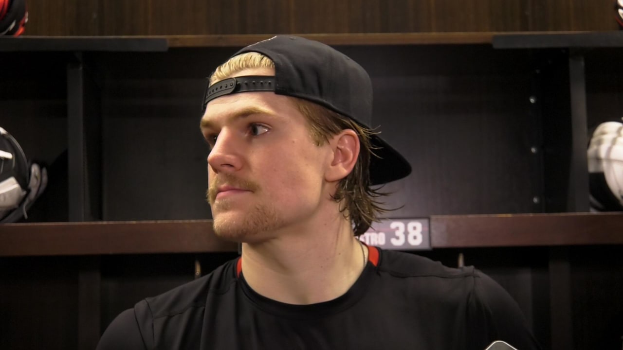 Del Mastro on First NHL Game | Chicago Blackhawks
