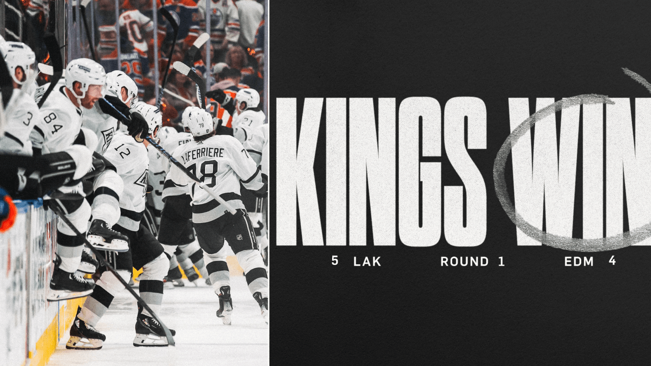 4/24 GAME 2 FINAL - Kings 5, Oilers 4 (OT) | Los Angeles Kings