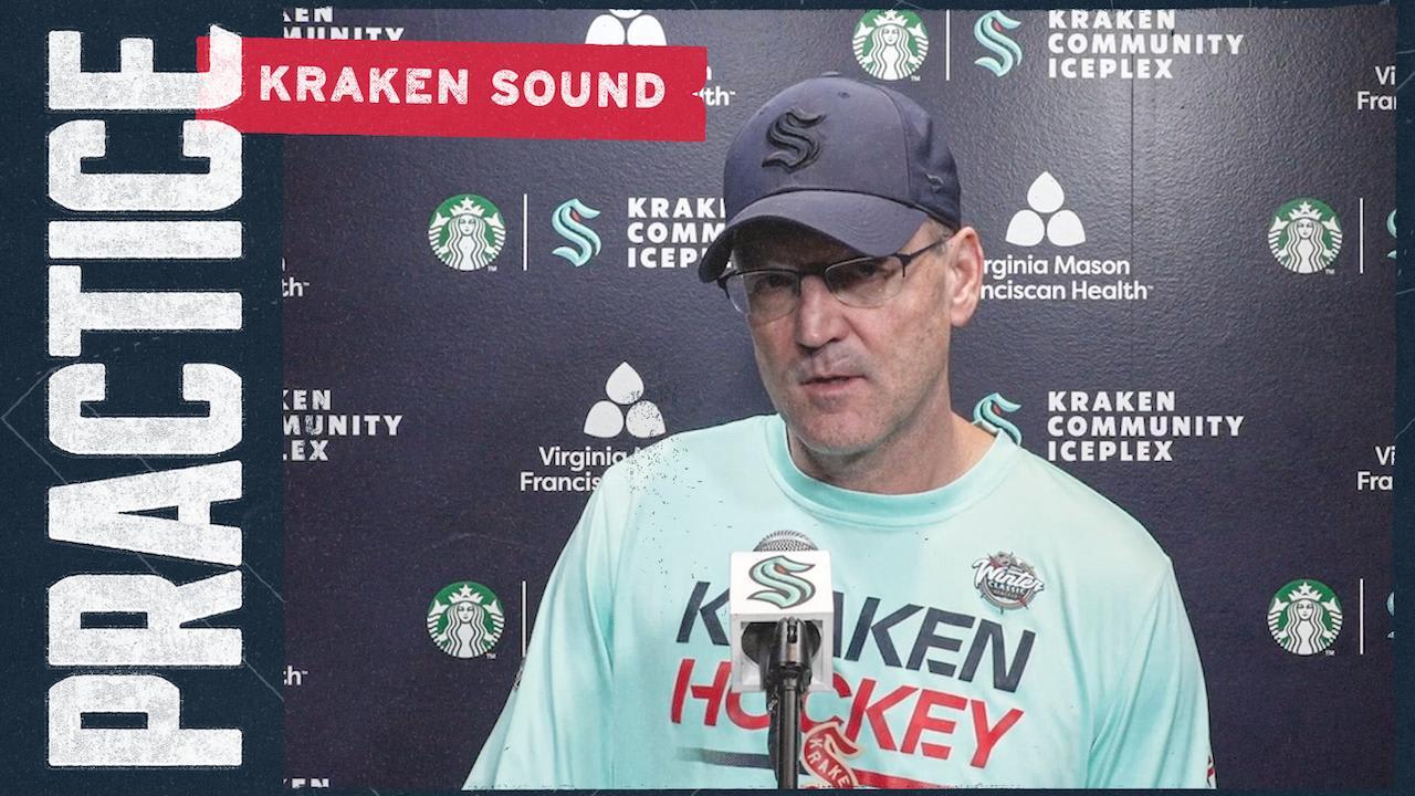 Bylsma | Practice Sound | Seattle Kraken