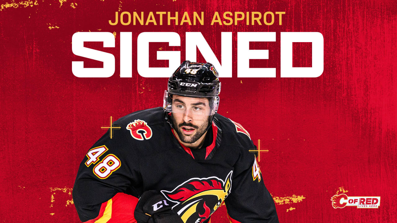 Flames Sign Jonathan Aspirot | Calgary Flames