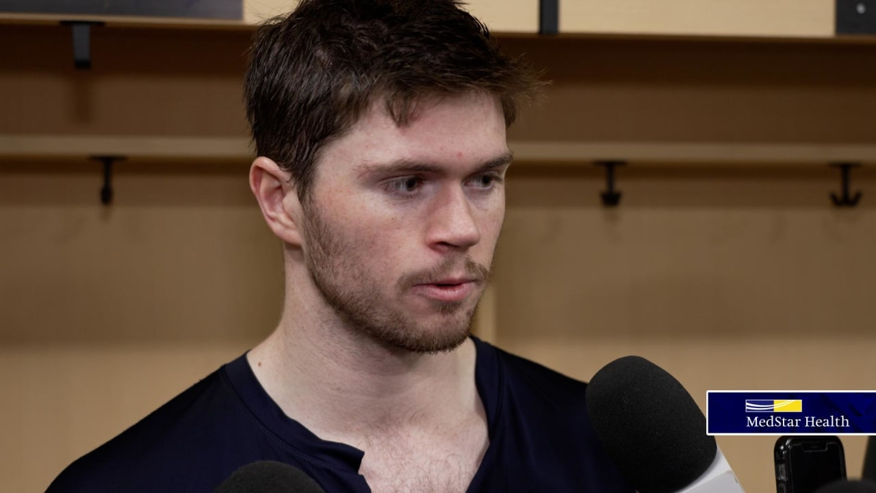 Postgame | Connor McMichael | Washington Capitals