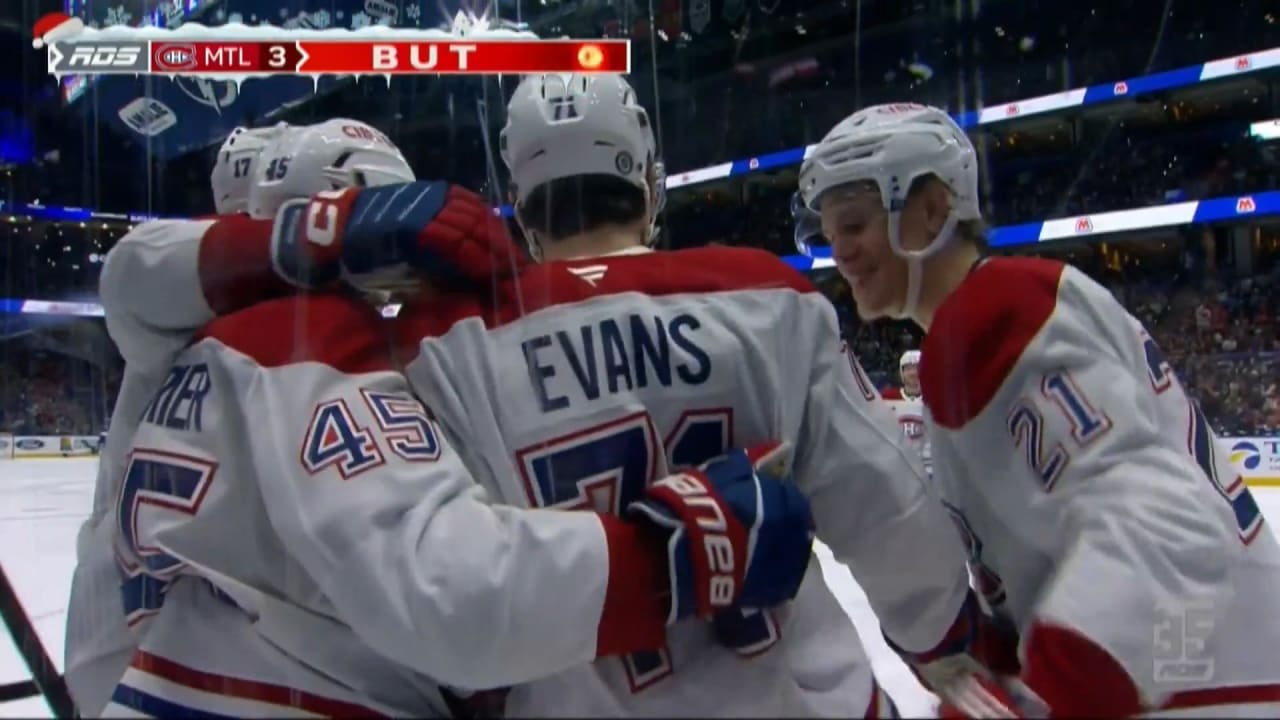 MTL@TBL: Evans marque un but c. Jonas Johansson | Canadiens de Montréal