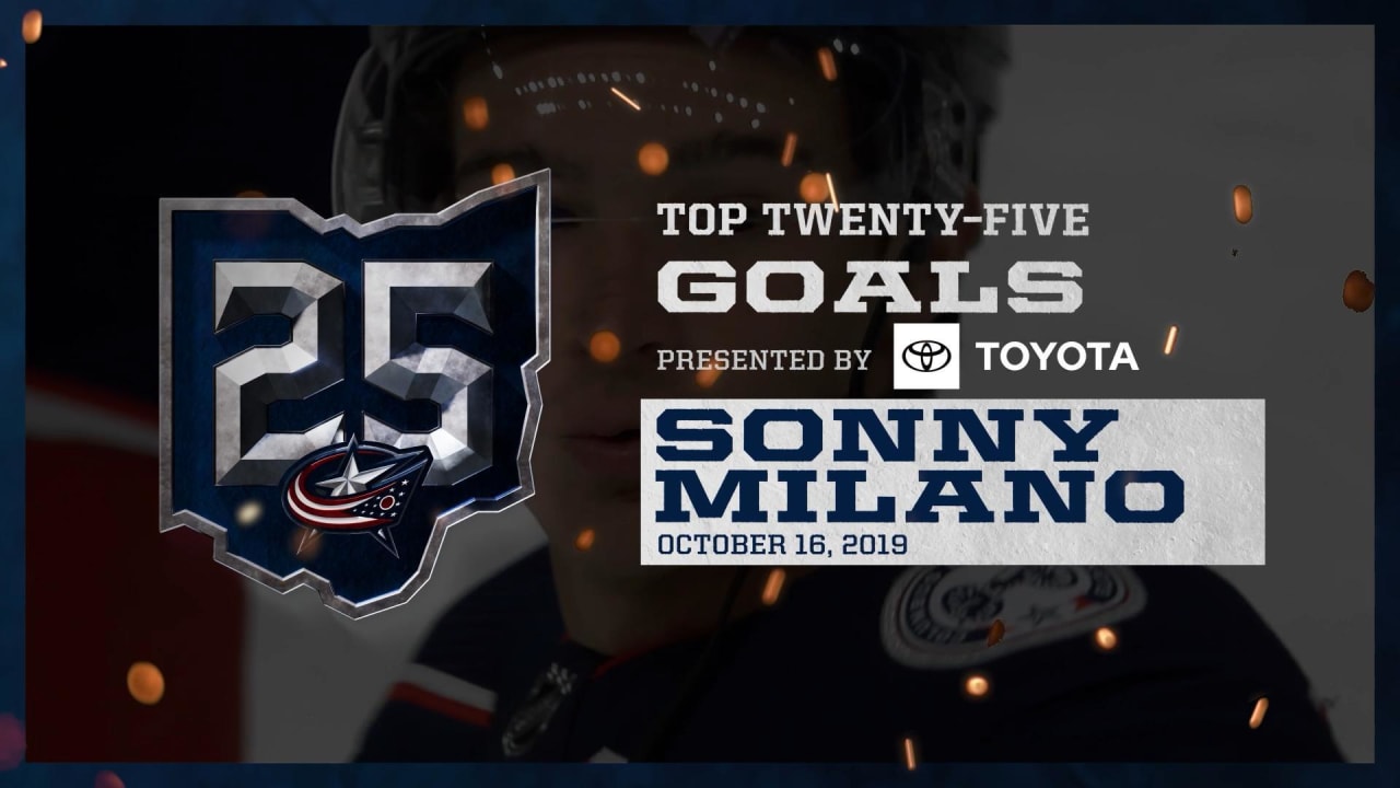 Sonny Milano BETWEEN THE LEGS GOAL! | Top 25 Goals | Columbus Blue Jackets