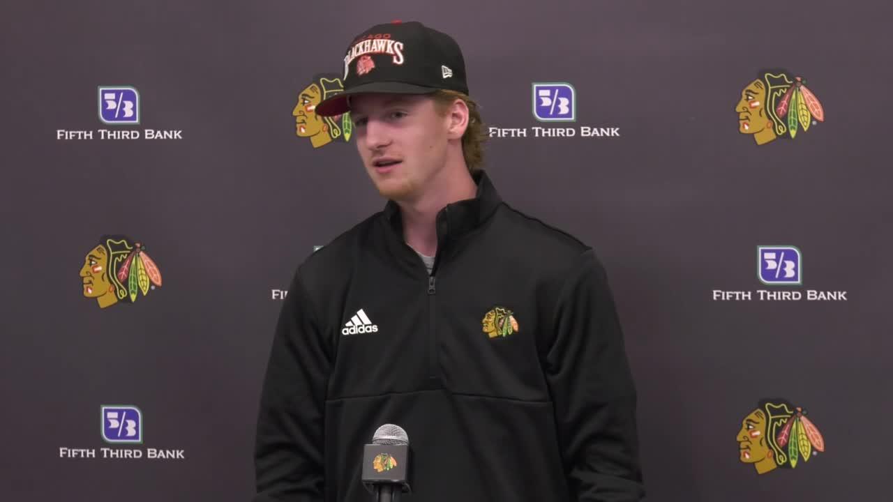 Rinzel on Camp, Minnesota | Chicago Blackhawks