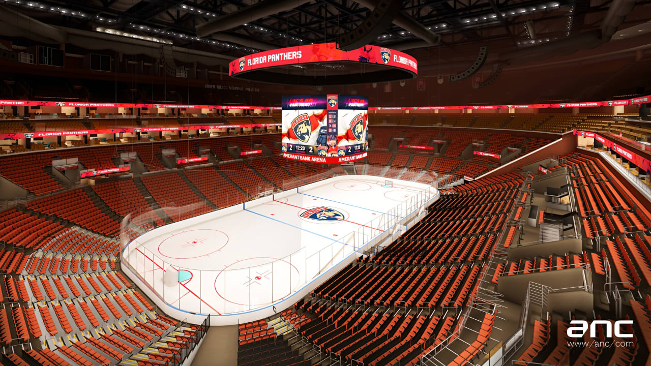 Florida Panthers Announce New Scoreboard at Amerant Bank Arena ...